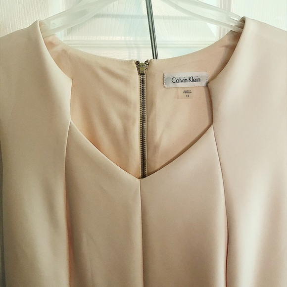 Calvin Klein | Dresses | Calvin Klein Light Pink Cocktail Dress | Poshmark